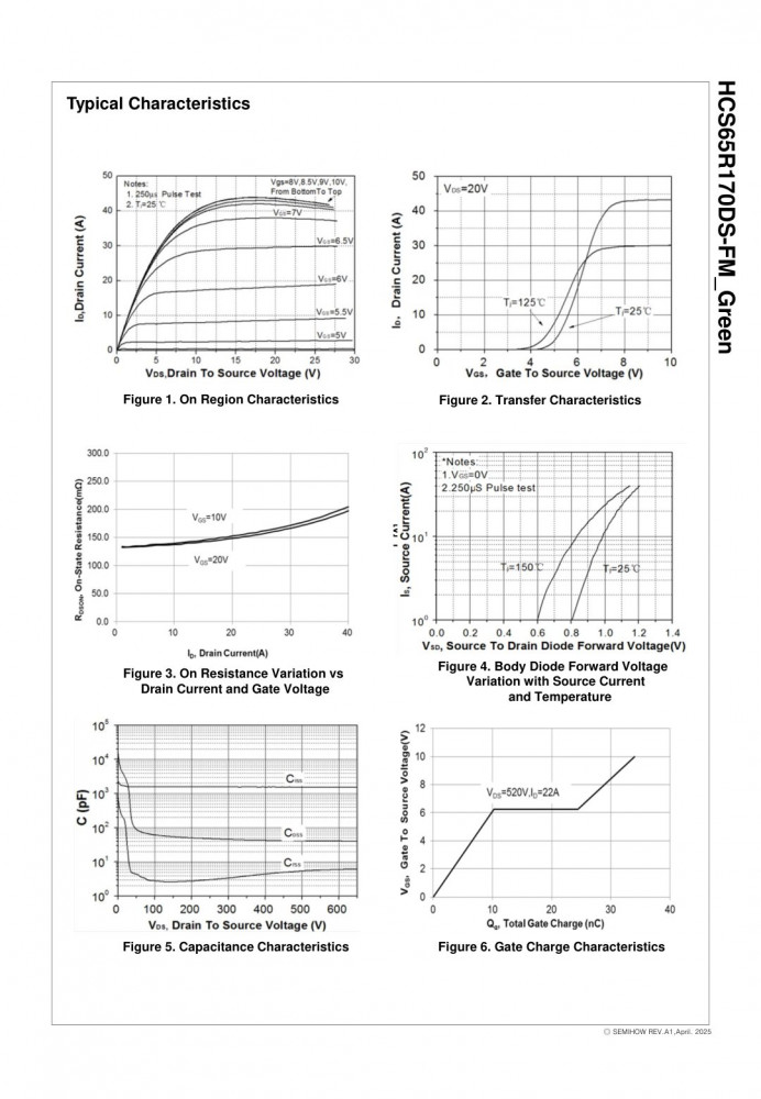 HCS65R170DS datasheet page 3