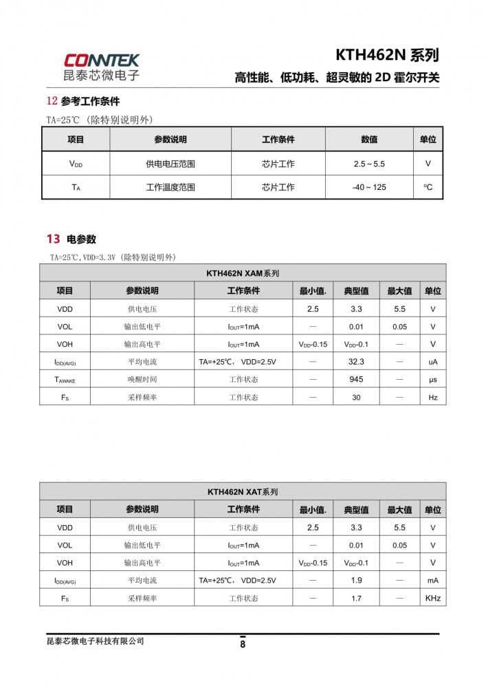 KTH4621AAM-ST6 datasheet page 8