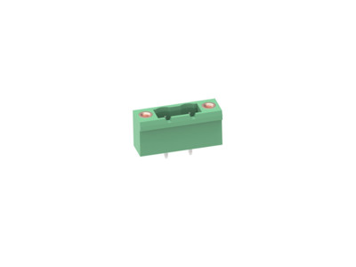 3.50mm Pitch Eurostyle Vertical PCB Pin Header, Breakable, 2 Circuits