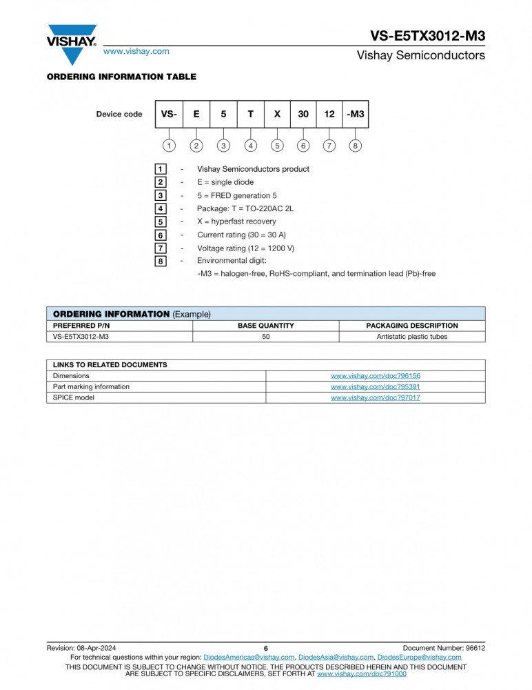 VS-E5TX3012-M3 datasheet page 6