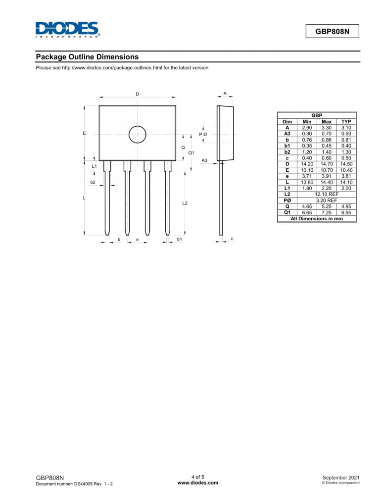 GBP808N datasheet page 4