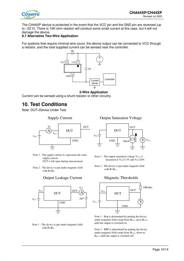 CH442PNSR datasheet page 10