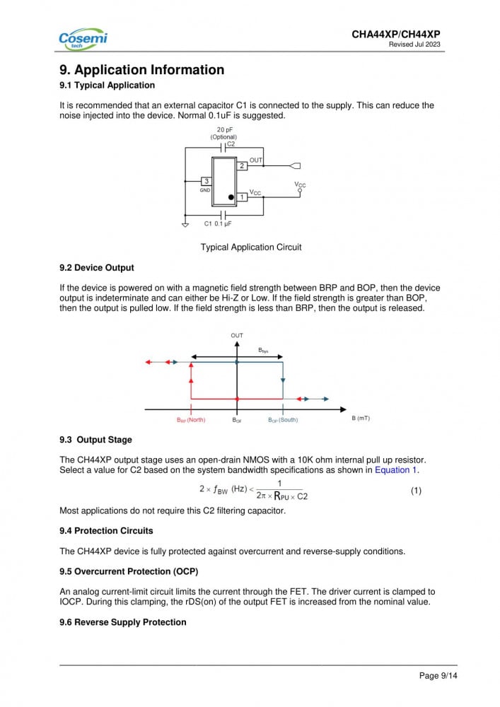 CH442PNSR datasheet page 9