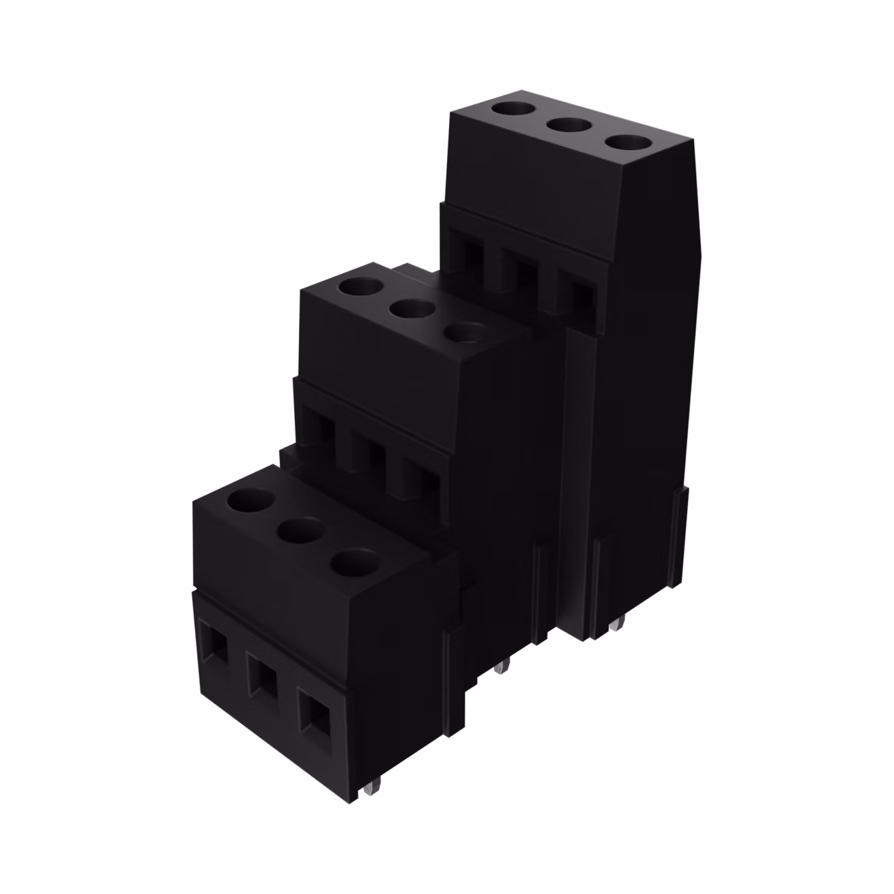 5.08mm Pitch Beau Eurostyle Medium Profile, Three Level Terminal Block, Modular, 9 Circuits for sale