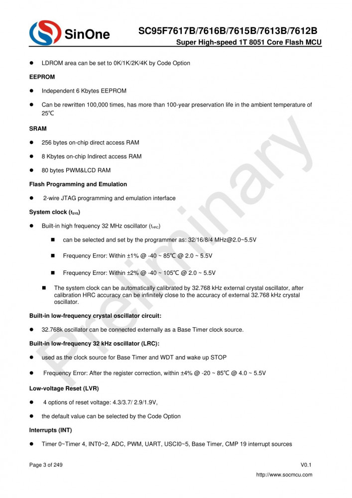 SC95F7617B document page 3