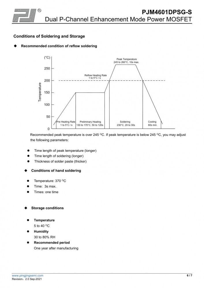 PJM4601DPSG-S datasheet page 6