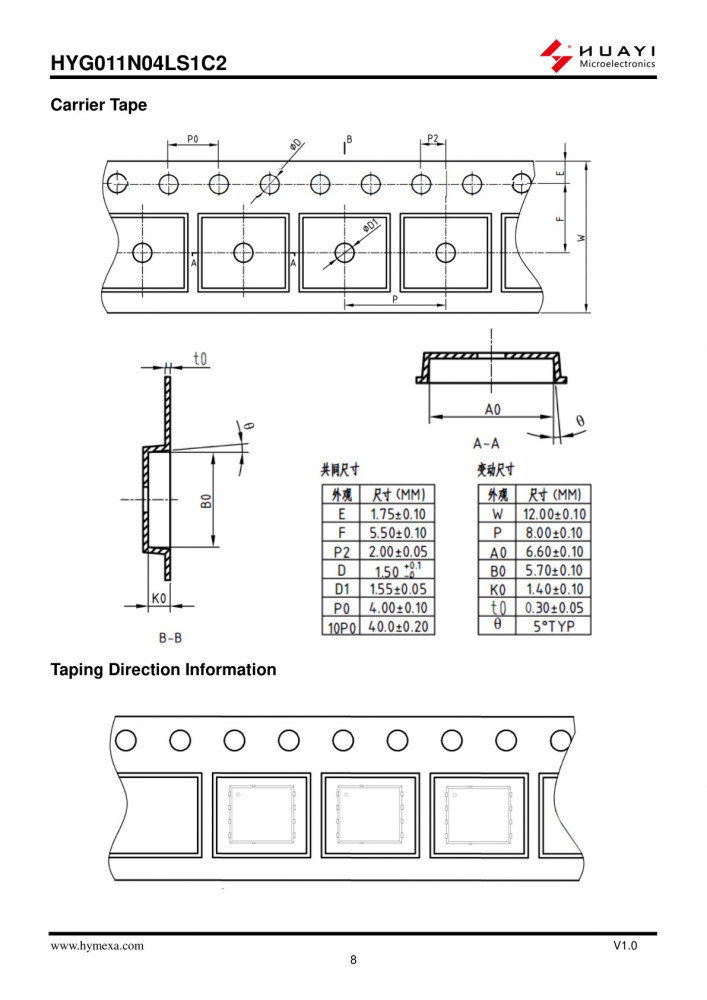 HYG011N04LS1C2 datasheet page 8