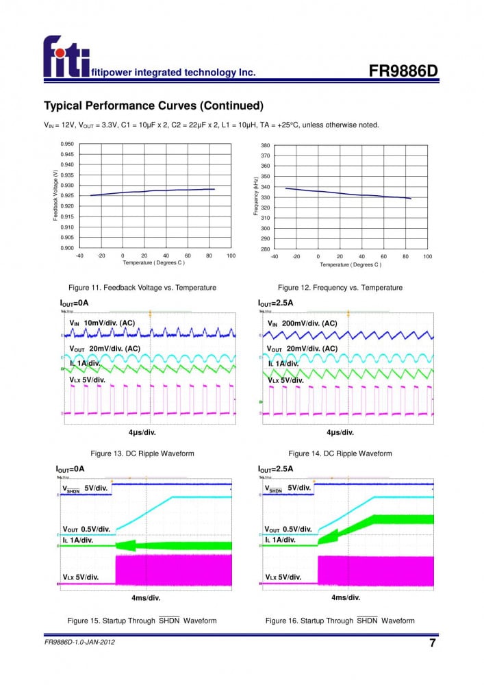 FR9886D datasheet page 7