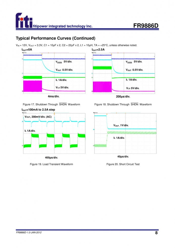 FR9886D datasheet page 8
