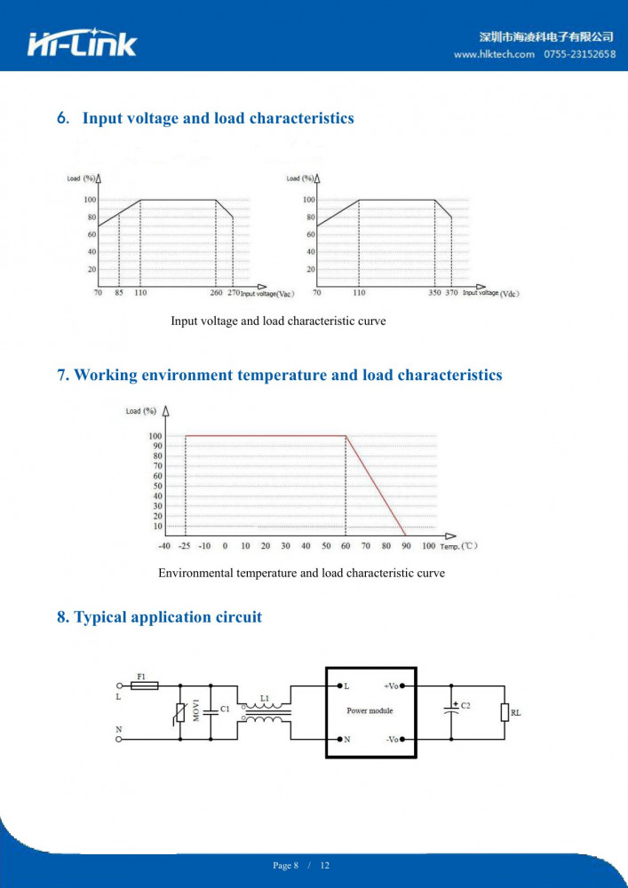 HLK-30M12C datasheet page 10