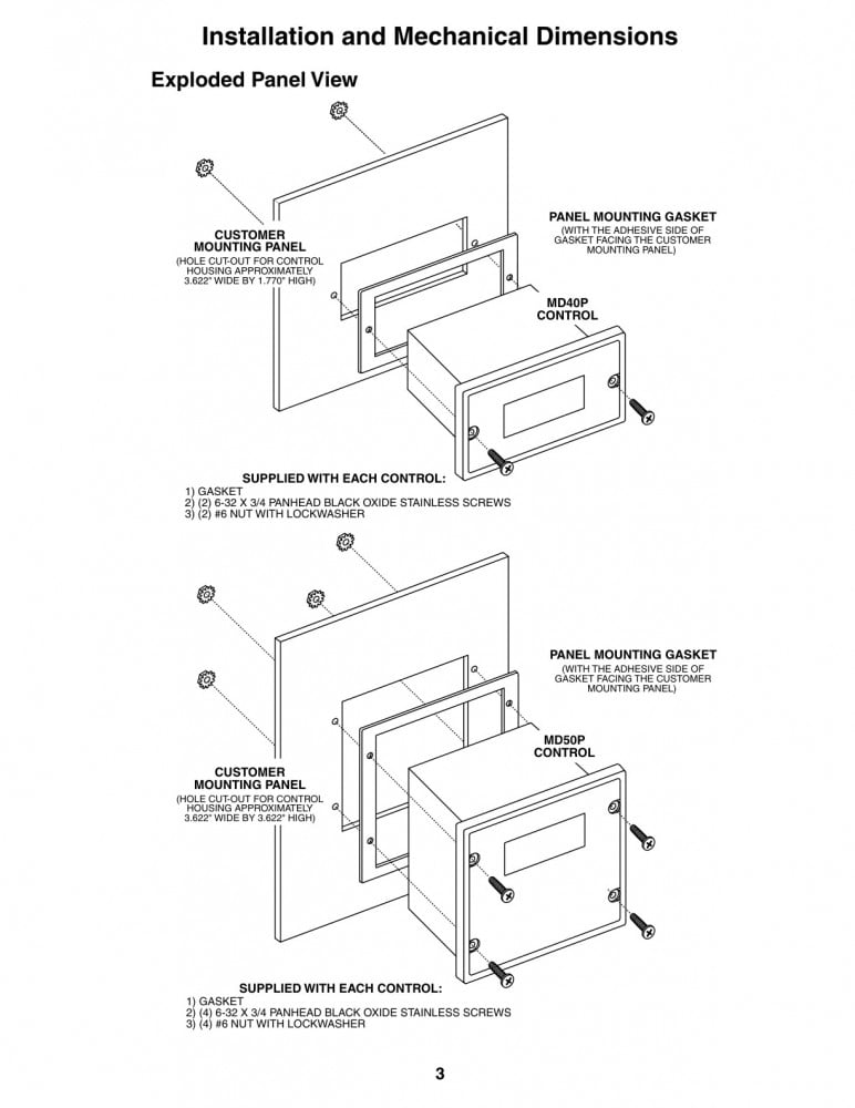 DART MD50E-420 manual page 5