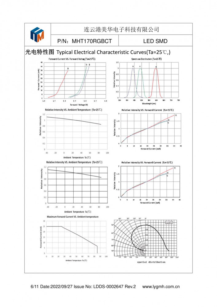 MHT170RGBCT datasheet page 6