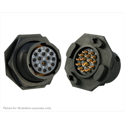 EATON UTSX714E18PW Circular Connector Assembly