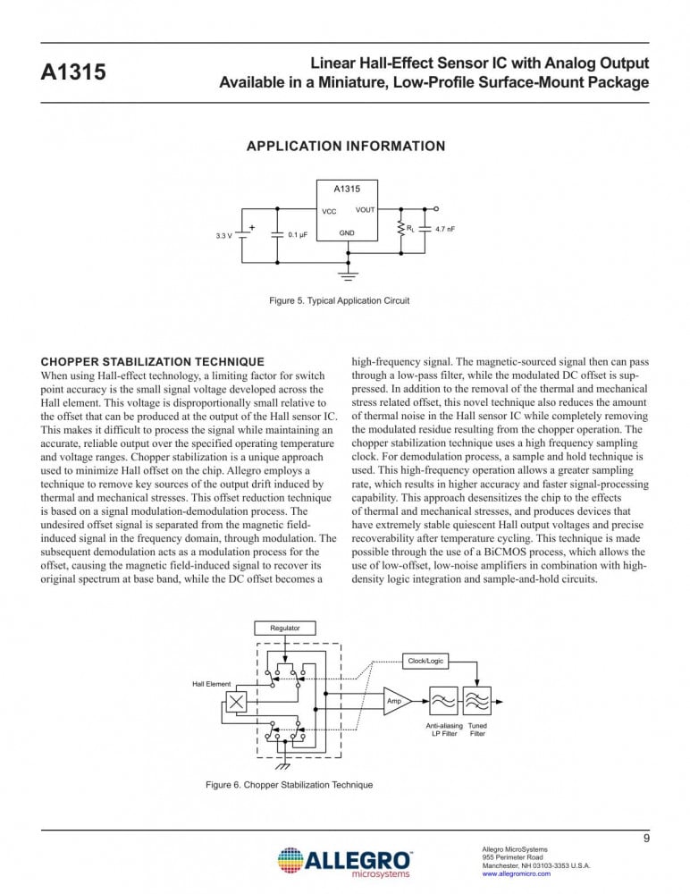 A1315 datasheet page 9