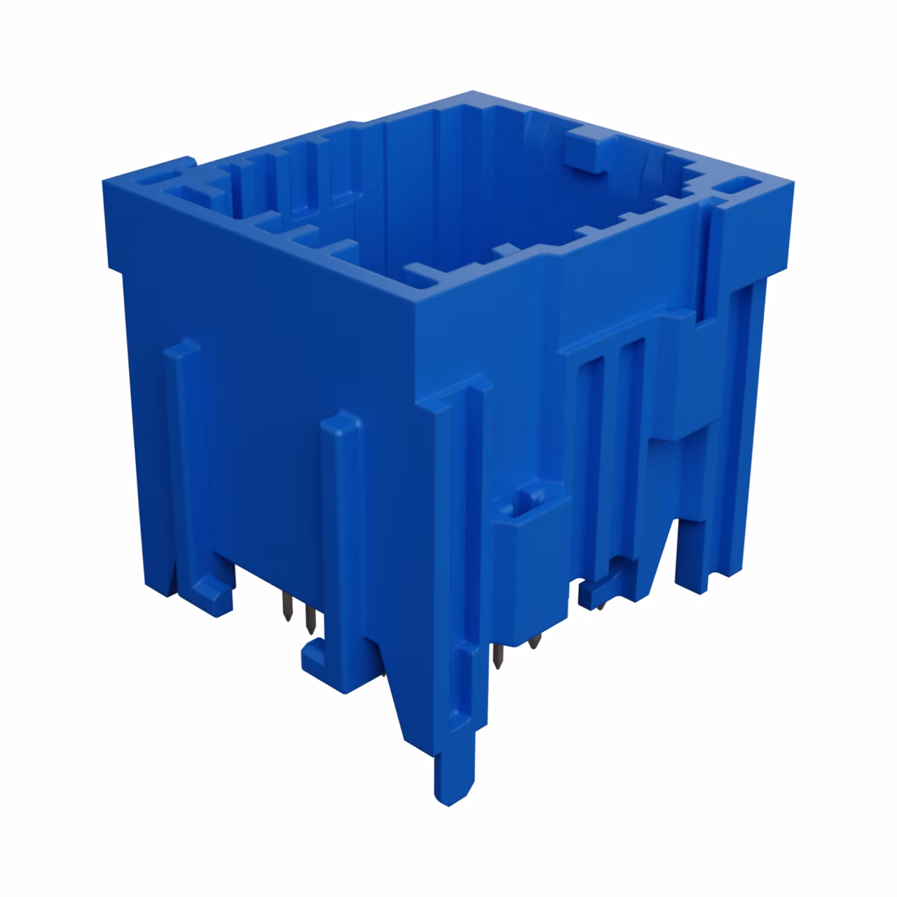 stAK50h Vertical Hybrid Header, 27 Circuits, Key 3, Blue, Tube for sale