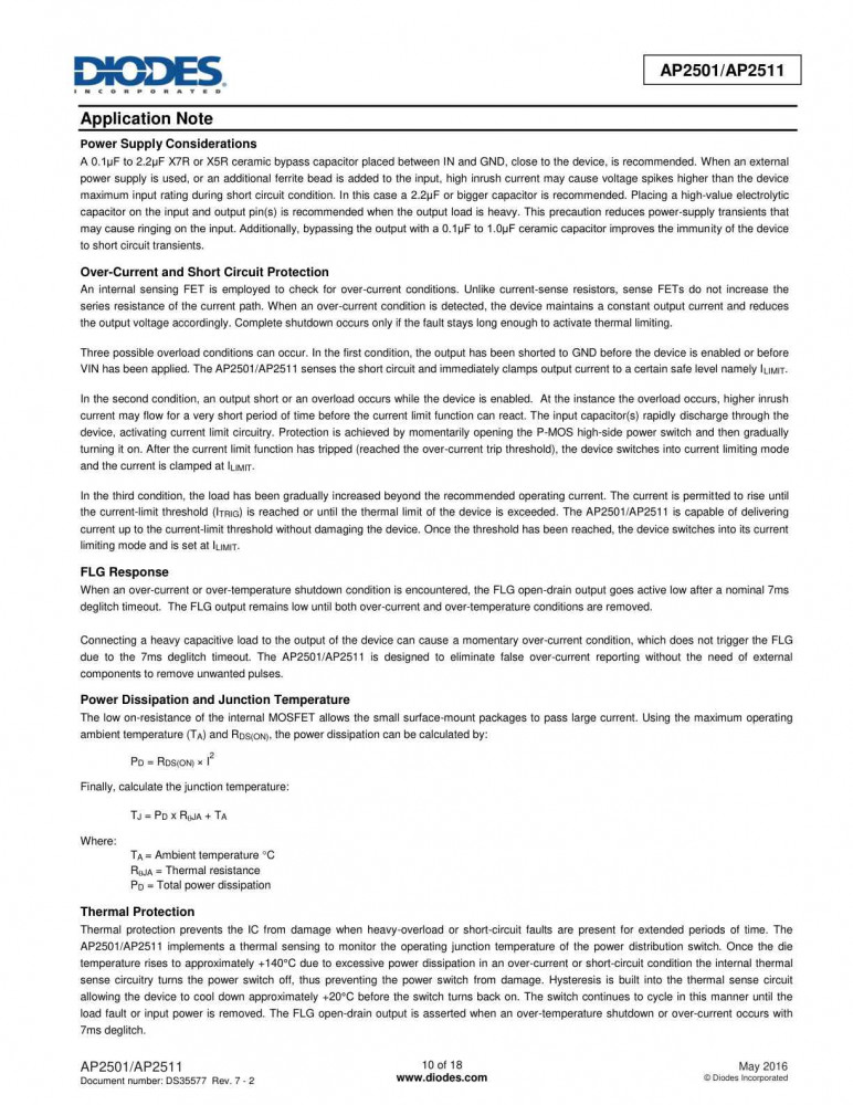 AP2511M8-13 datasheet page 10