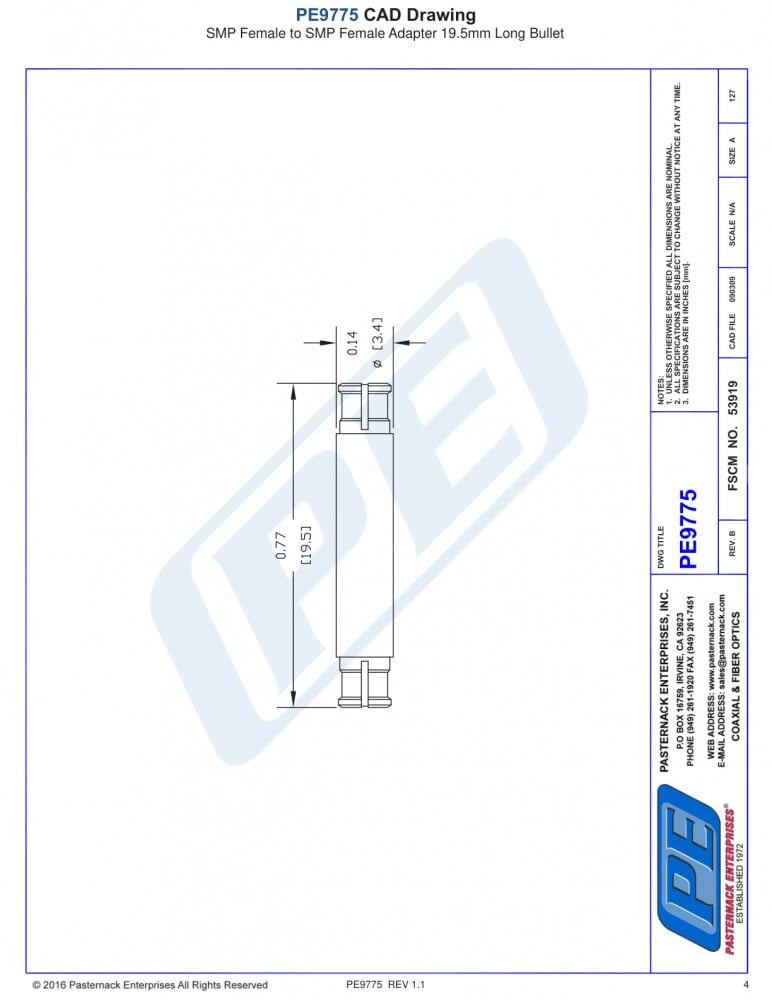 PE9775 technical document page 4