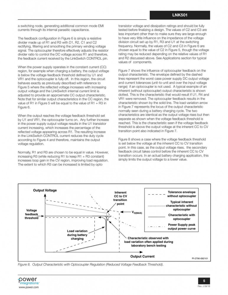 LNK501GN technical document page 5