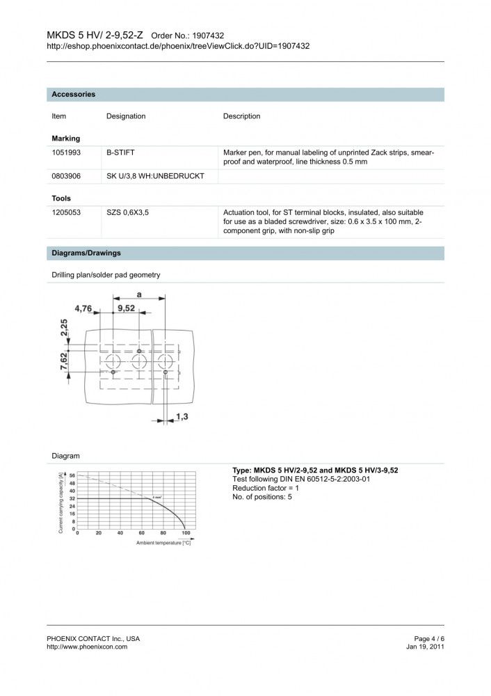 Phoenix Contact 1907432 technical document page 4