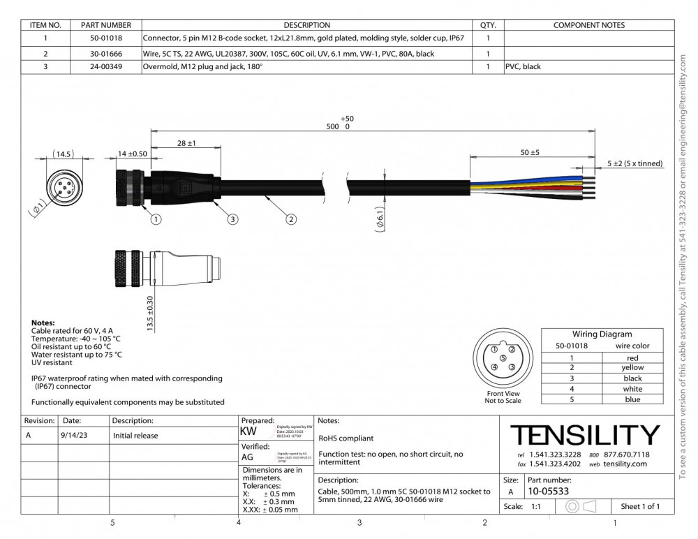 10-05533 product drawing