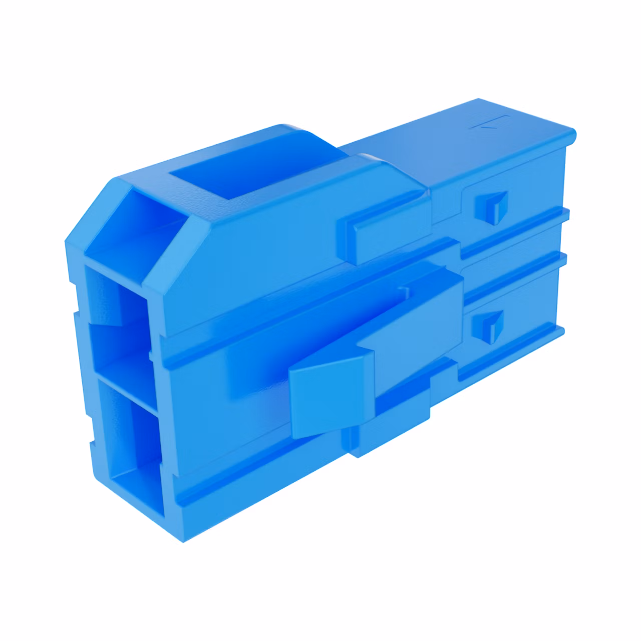CP-6.5 Plug Housing, 6.50mm Pitch, Dual Row, 2 Circuits, Blue for sale
