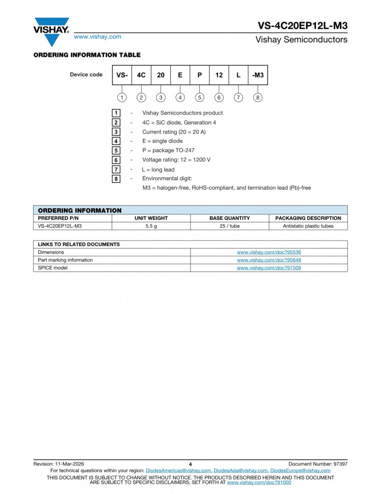 VS-4C20EP12L-M3 technical document page 4