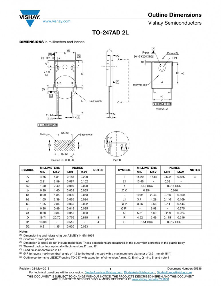 VS-4C20EP12L-M3 technical document page 5