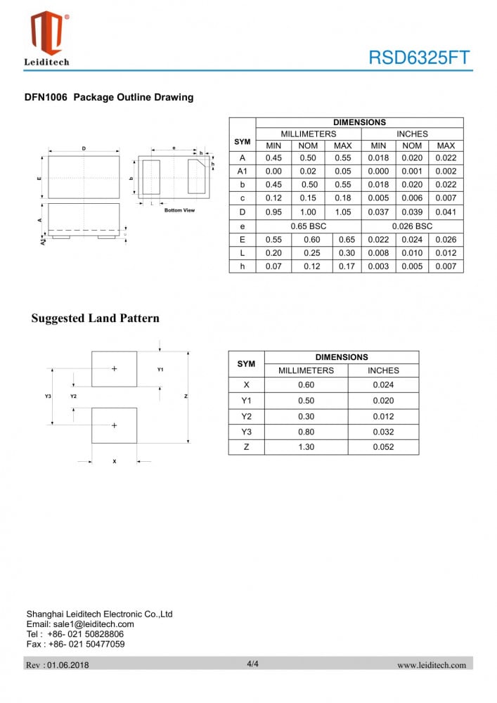 RSD6325FT datasheet page 4