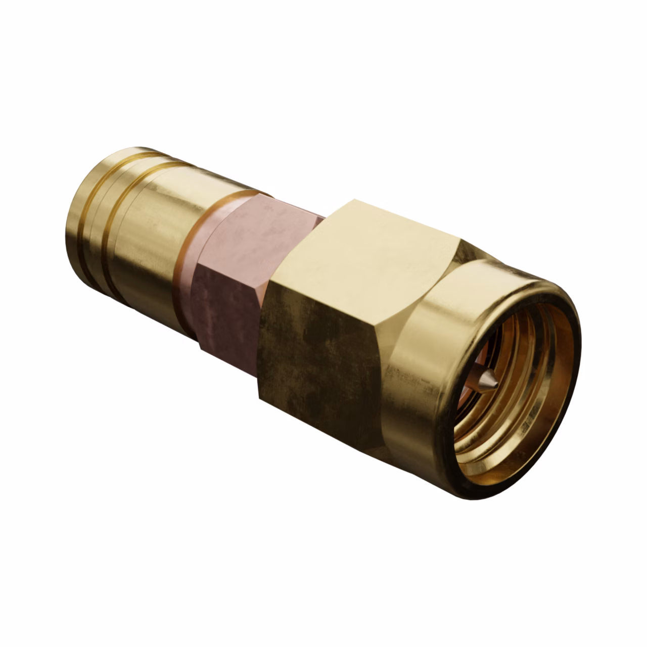 SMB Plug-to-SMA Plug, Between-Series Adapter, Tray, 50 Ohms for sale