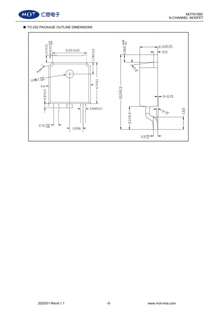 MOT8156D datasheet page 5
