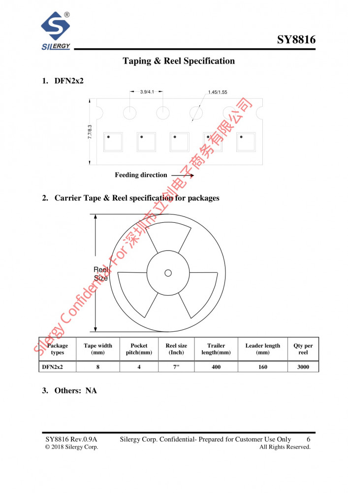 SY8816DFC datasheet page 6