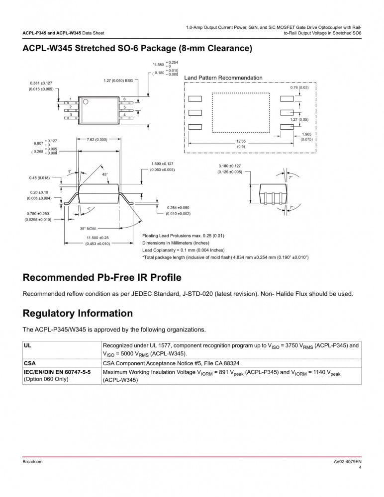 ACPL-P345-000E datasheet page 4