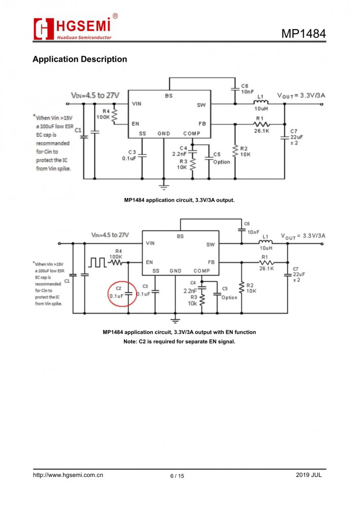 MP1484ME/TR datasheet page 6