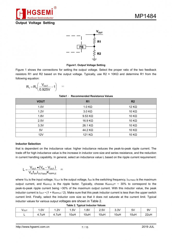 MP1484ME/TR datasheet page 7