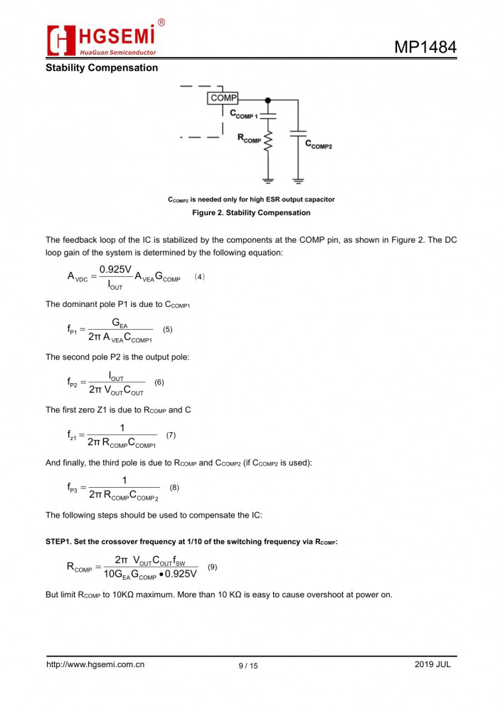MP1484ME/TR datasheet page 9