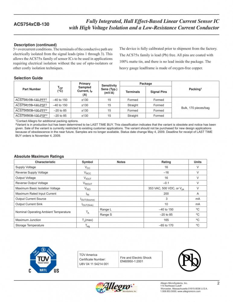 ACS754LCB-130-PSF datasheet page 3