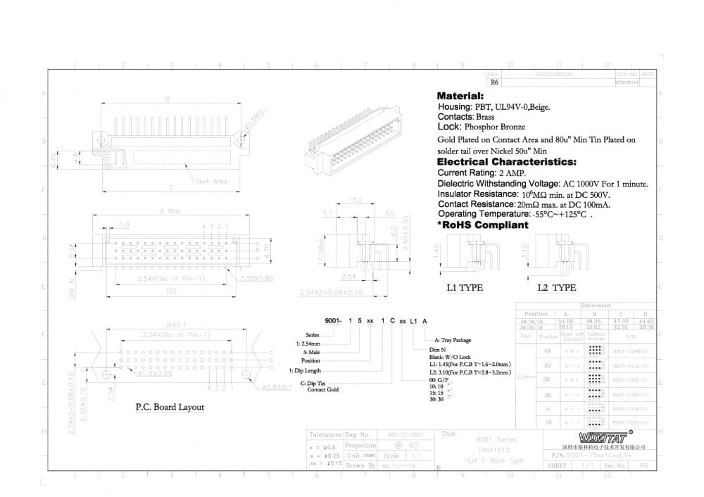WingTAT 9001-15301C00A technical document preview