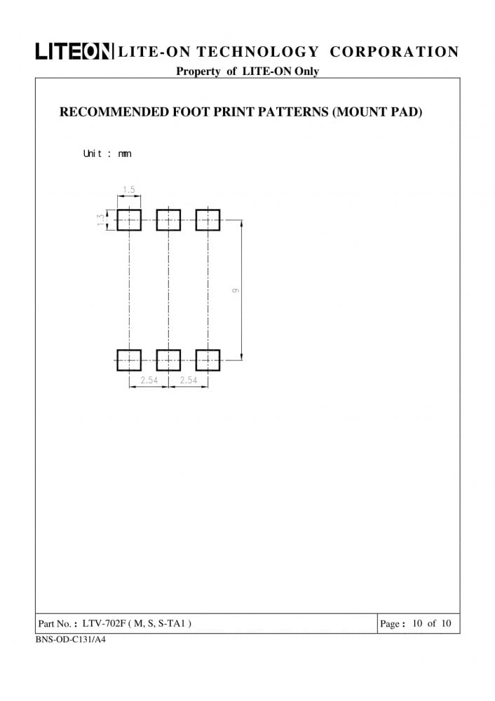 LTV-702F datasheet page 10