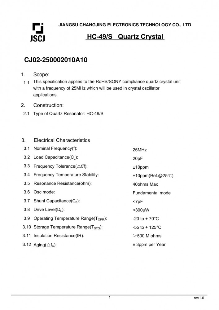 CJ02-250002010A10 specification page 2