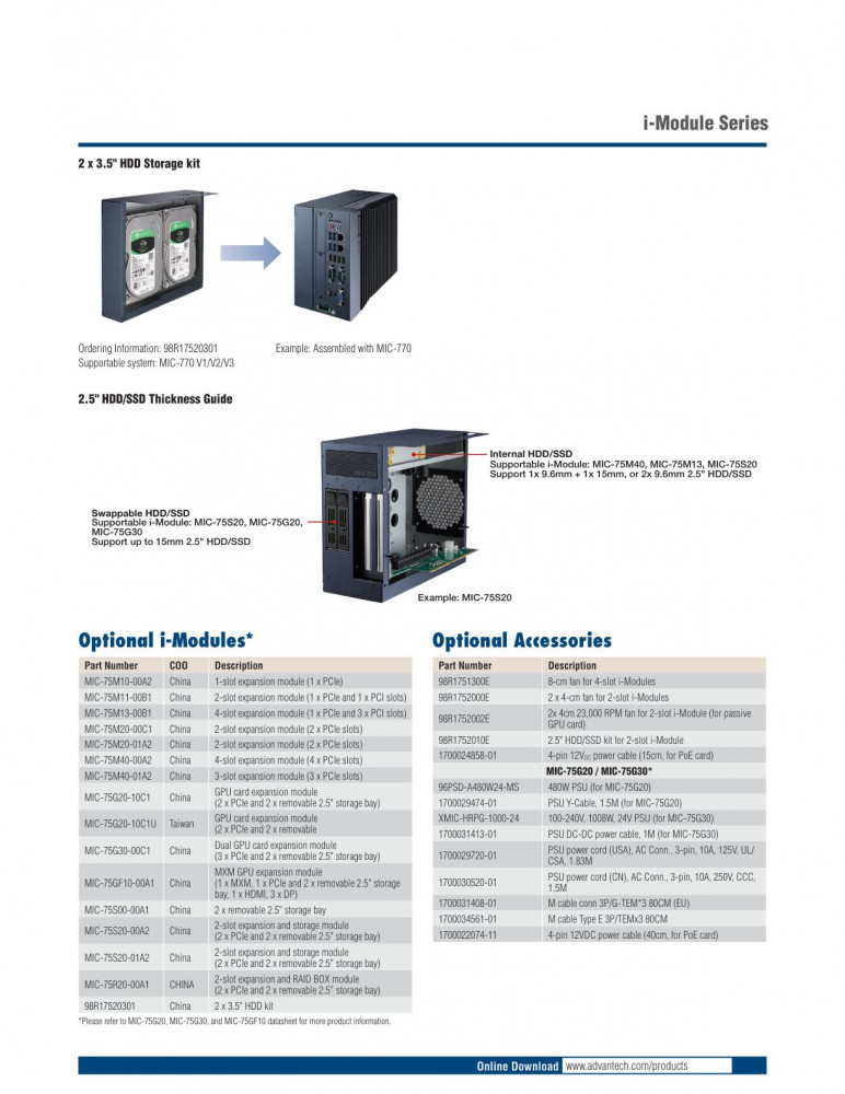 MIC-75R20 technical document page 4