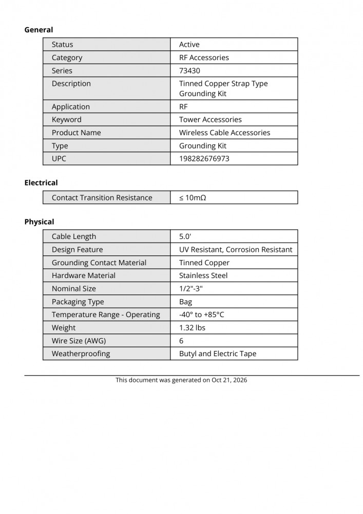 MOLEX 734300080 document image, page 2