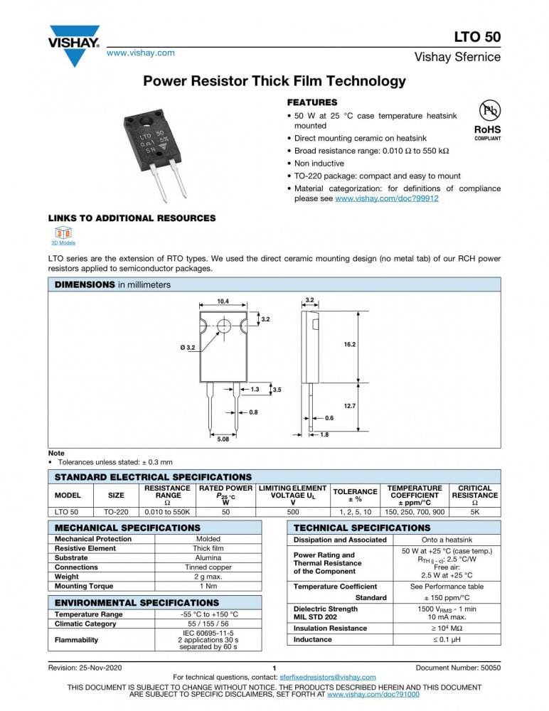 LTO050F4R700JTE3 datasheet page 1