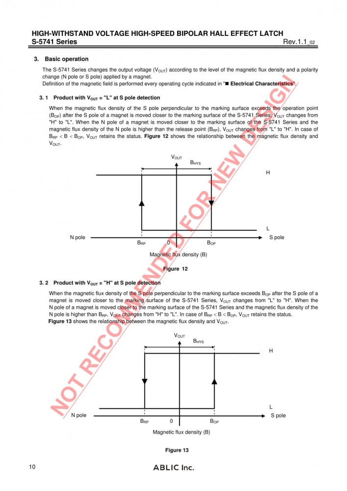 ABLIC S-5741 datasheet page 10