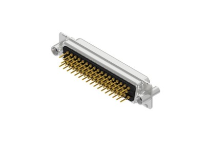 D-SUB Dual Port • Dual port 25-pos. /25-pos. • Dual port socket upper / Socket bottom • Solder pin angled .625