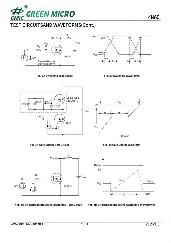 GM4N60GT datasheet page 5