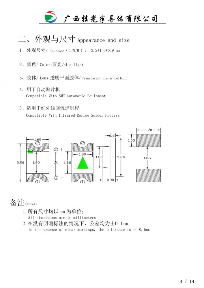 GL1206UB01 datasheet page 4
