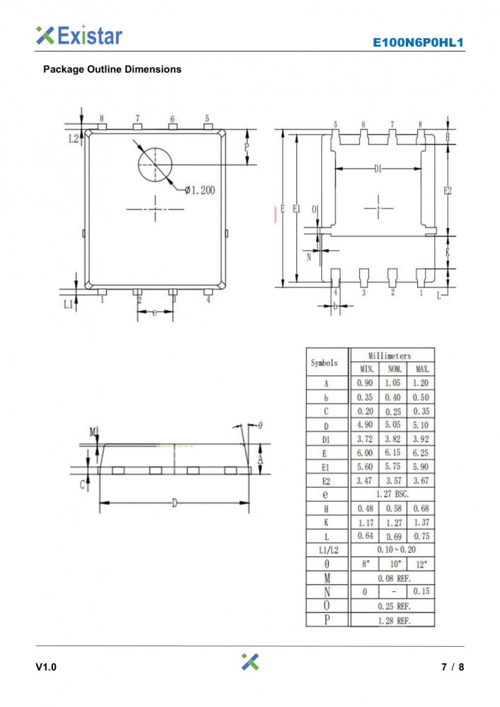 E100N6P0HL1 datasheet page 7