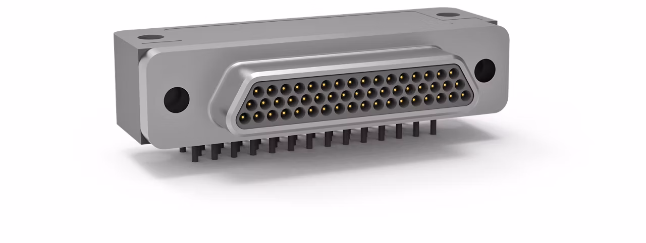 AirBorn M Series, Micro-D Board Mount Plug, 0.050