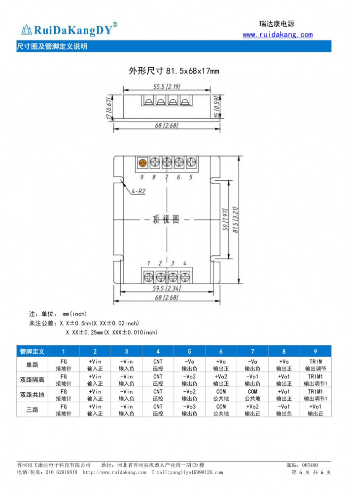 BDF150-48S24 datasheet page 6