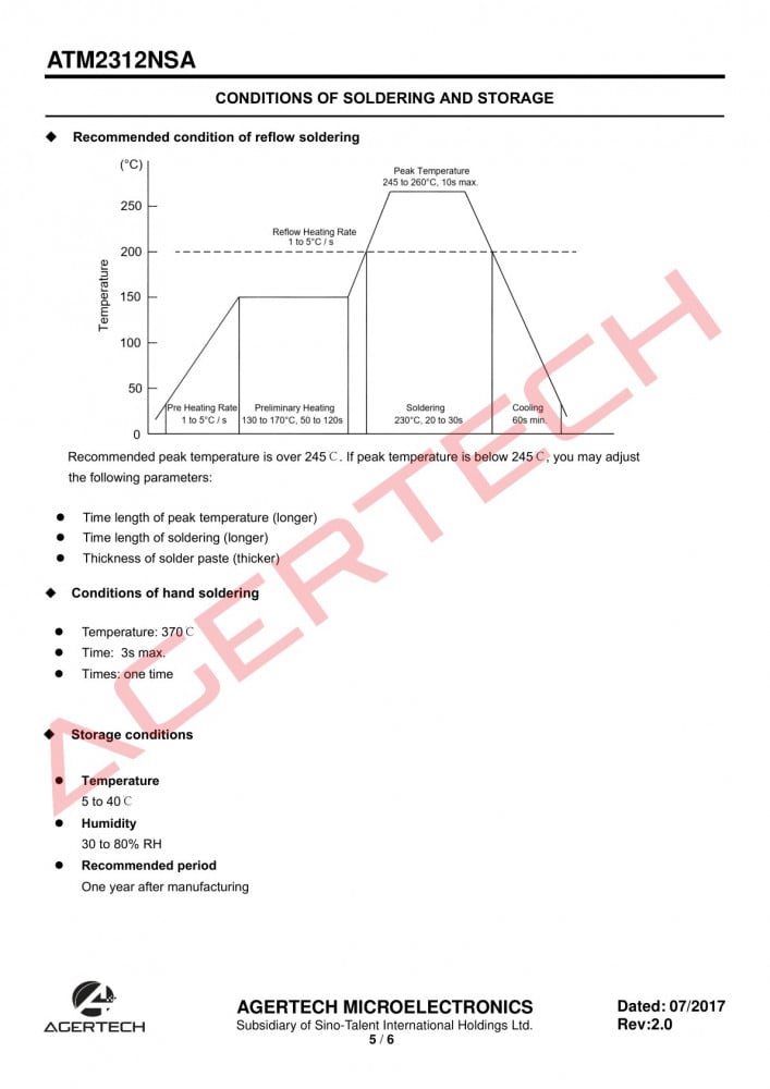 ATM2312NSA datasheet page 5